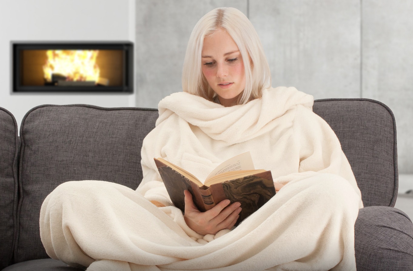 Filt Hoodie: Stor & mysig filttröja - Snug Rug Hoodie - Myslandet